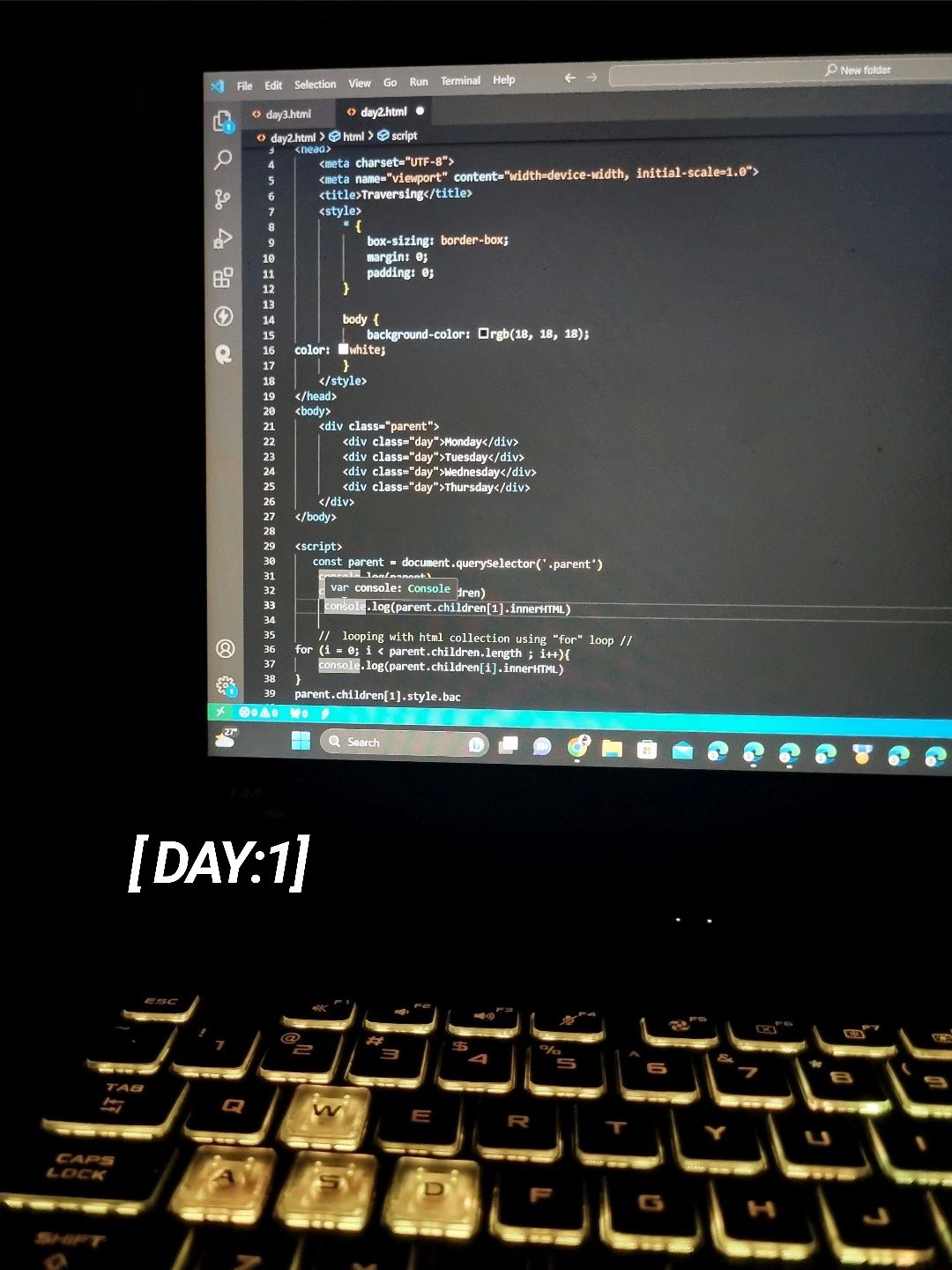 Kajal sharma on LinkedIn: day 1: I am revisiting JavaScript to gain a ... Kajal sharma on LinkedIn: day 1: I am revisiting JavaScript to gain a ...