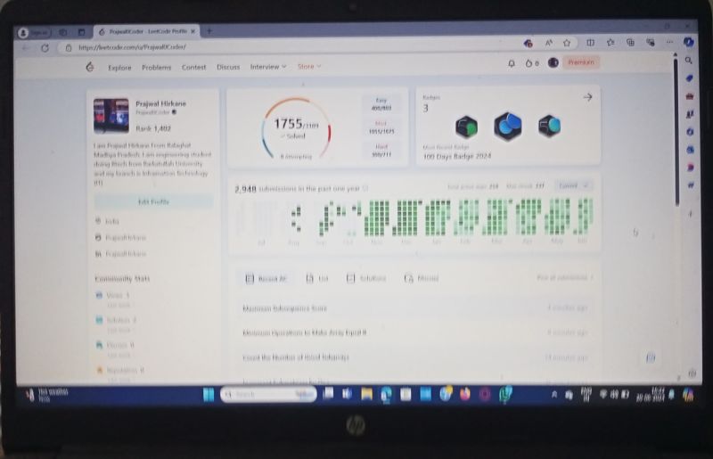 Prajwal Hirkane on LinkedIn: #365daychallenge #leetcode #dailycoding # ... Prajwal Hirkane on LinkedIn: #365daychallenge #leetcode #dailycoding # ...