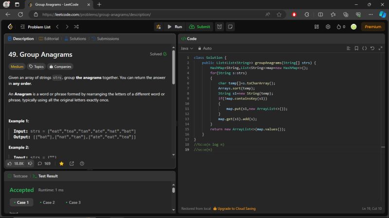 Jagannath Deb Gunin on LinkedIn: #leetcode #dsa #programming Jagannath Deb Gunin on LinkedIn: #leetcode #dsa #programming