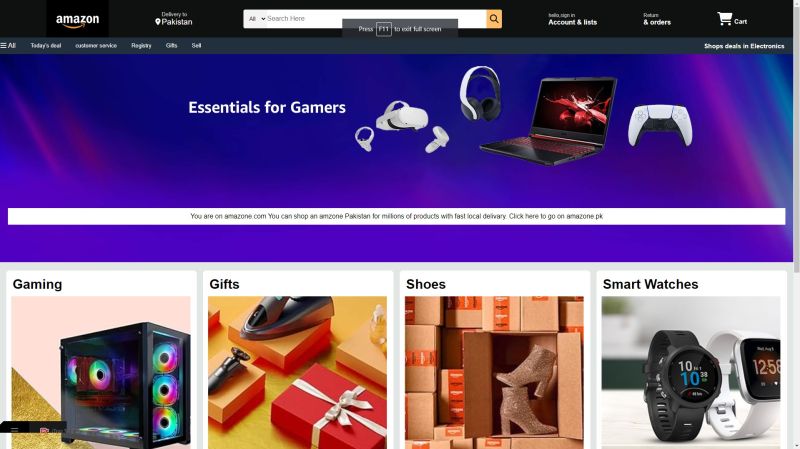 Mubashir Mughal on LinkedIn: Amazone clone using html and css Mubashir Mughal on LinkedIn: Amazone clone using html and css