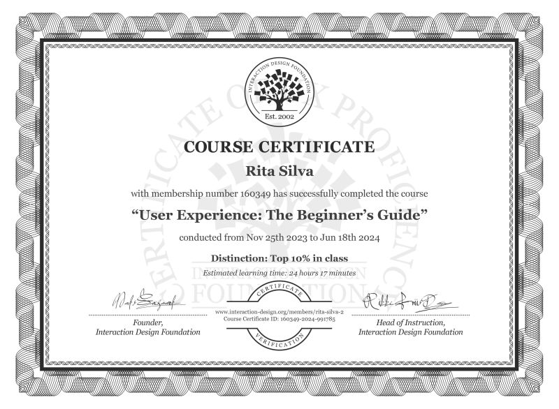 Rita Silva on LinkedIn: #interactiondesignfoundation #uxui # ... Rita Silva on LinkedIn: #interactiondesignfoundation #uxui # ...