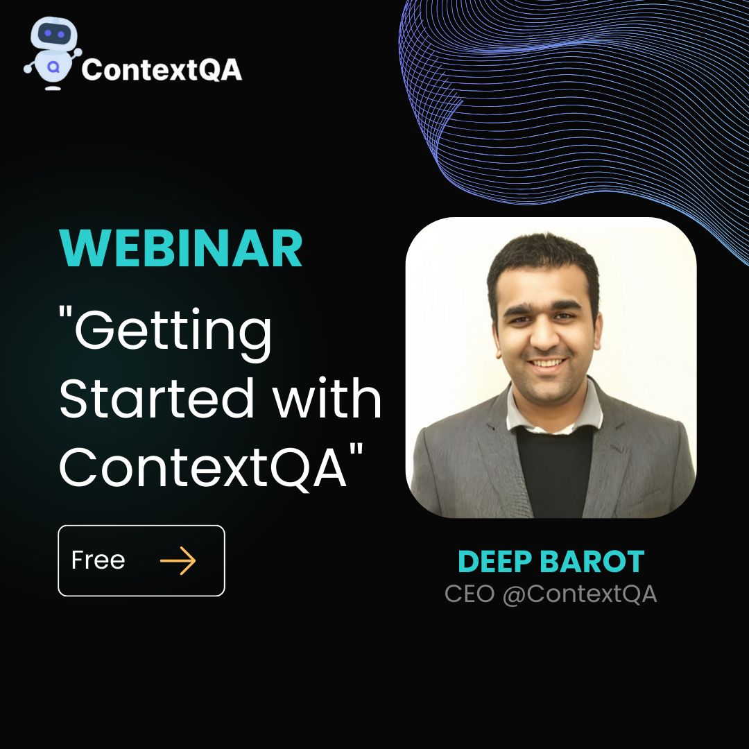 ContextQA on LinkedIn: #contextqa #webinar #automation #softwaretesting ... ContextQA on LinkedIn: #contextqa #webinar #automation #softwaretesting ...