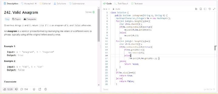 Shruti Jha on LinkedIn: #100daysleetcode #dsawithedslash #java Shruti Jha on LinkedIn: #100daysleetcode #dsawithedslash #java