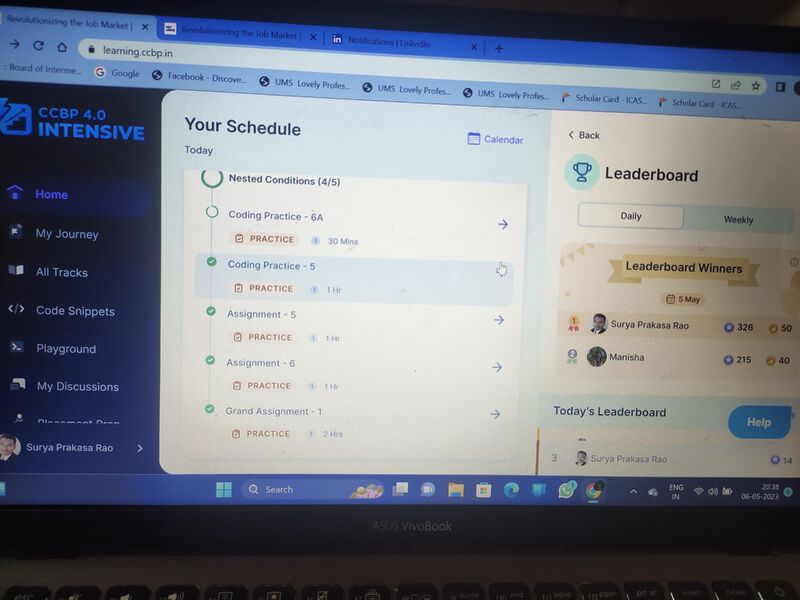 Surya Prakasa Rao Gunji on LinkedIn: #day13 #ccbp #learningprogress # ... Surya Prakasa Rao Gunji on LinkedIn: #day13 #ccbp #learningprogress # ...