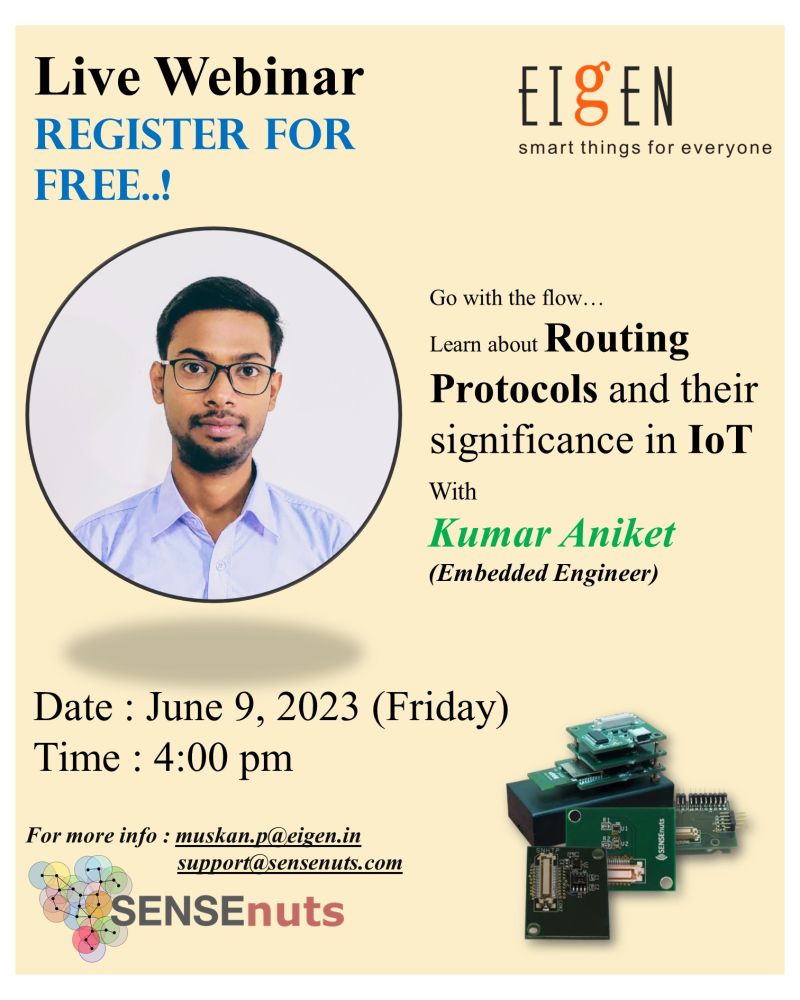 Anand Agrawal on LinkedIn: #iot #architecture #routing #webinar Anand Agrawal on LinkedIn: #iot #architecture #routing #webinar
