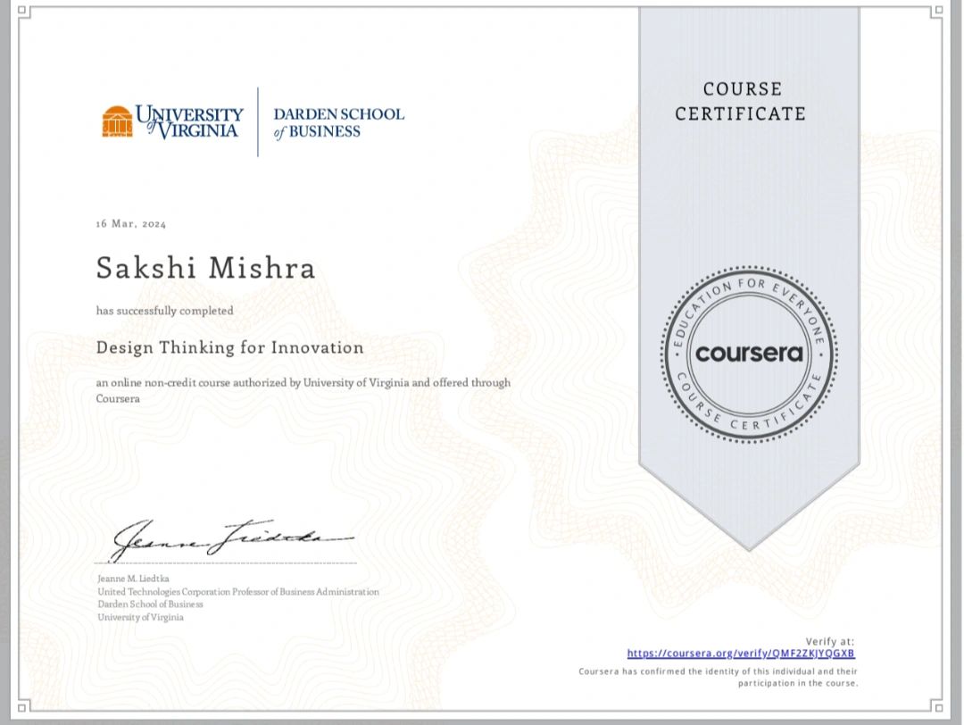 Sakshi Mishra on LinkedIn: Achivement unlocked 🔓 Sakshi Mishra on LinkedIn: Achivement unlocked 🔓