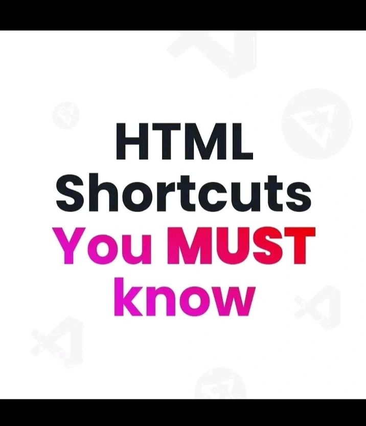 Faraz Ahmed on LinkedIn: HTML Shortcuts You Must Know 💻🕵️ Faraz Ahmed on LinkedIn: HTML Shortcuts You Must Know 💻🕵️