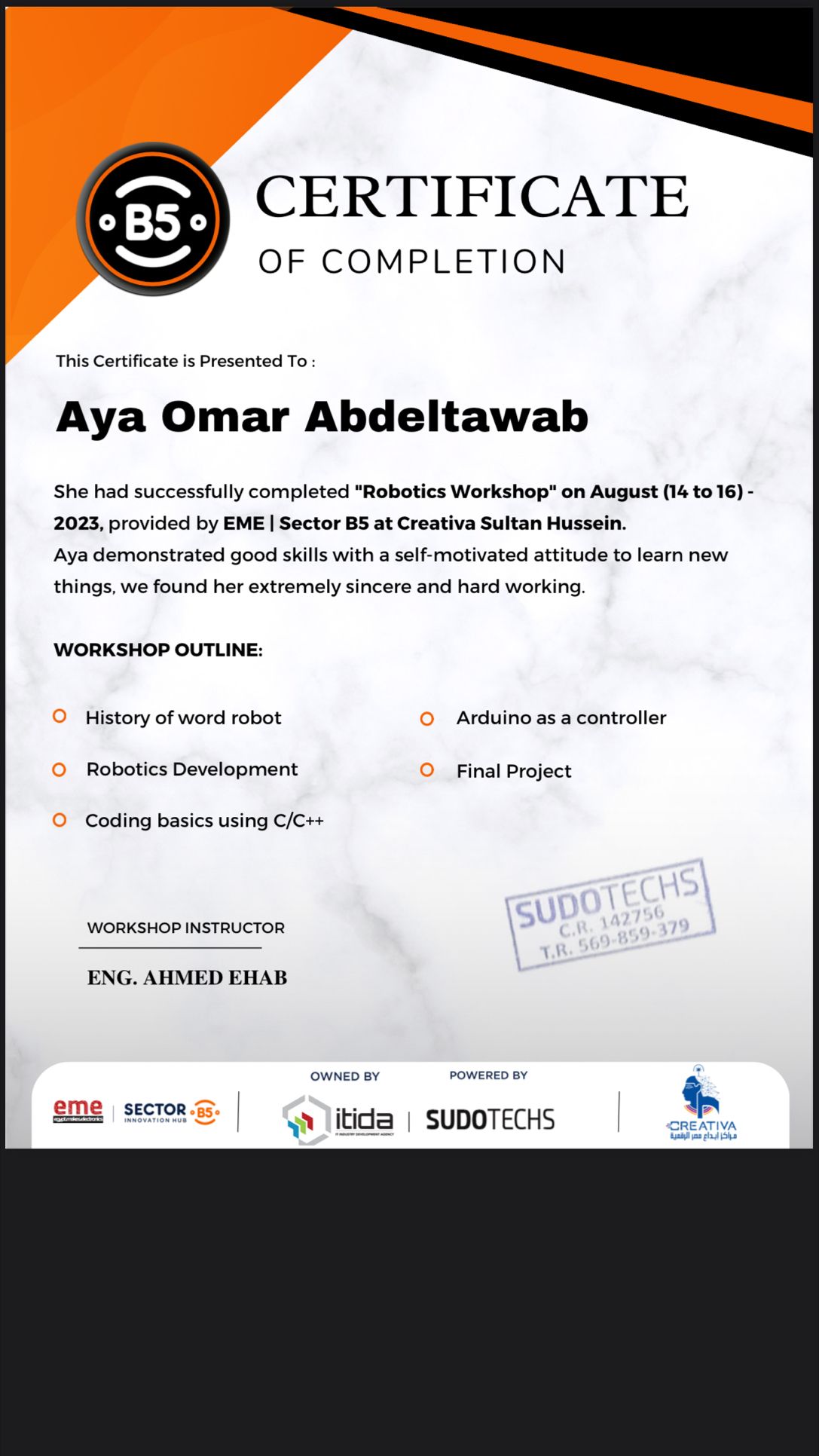 Aya Omar Abdeltawab on LinkedIn: #robotics #arduino #cprogramming # ... Aya Omar Abdeltawab on LinkedIn: #robotics #arduino #cprogramming # ...