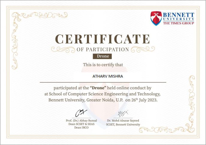 Atharv Mishra posted on LinkedIn Atharv Mishra posted on LinkedIn