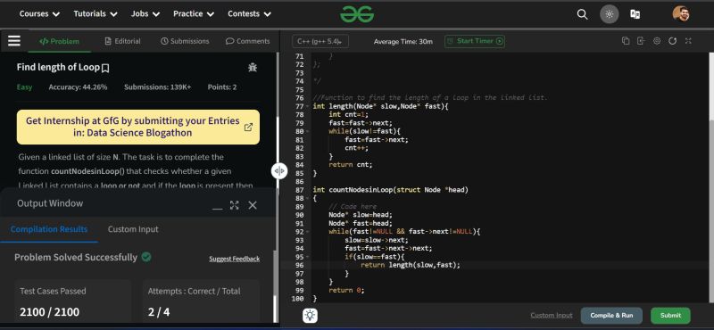 Srinath Kumar on LinkedIn: #100daycodingchallenge #coding #programming ... Srinath Kumar on LinkedIn: #100daycodingchallenge #coding #programming ...