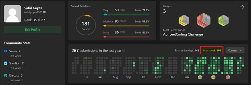 Sahil Gupta on LinkedIn: #leetcode2023 #leetcode #problemsolving # ... Sahil Gupta on LinkedIn: #leetcode2023 #leetcode #problemsolving # ...