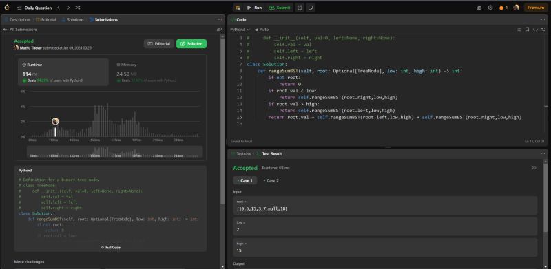 Muthu Thevar on LinkedIn: #leetcode #codingchallenge #day35 # ... Muthu Thevar on LinkedIn: #leetcode #codingchallenge #day35 # ...