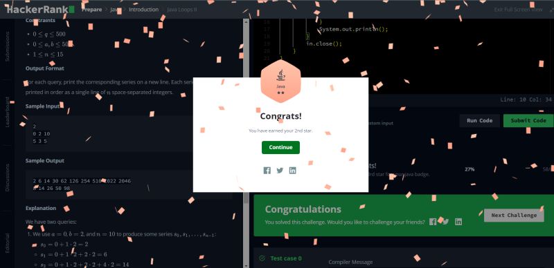 Harsh veer Singh on LinkedIn: #hackerrank #javase #codingachievement ... Harsh veer Singh on LinkedIn: #hackerrank #javase #codingachievement ...