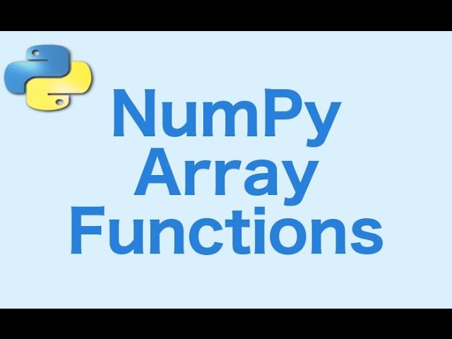 Sachin Kumar on LinkedIn: #numpy #pythonprogramming #pythondeveloper # ... Sachin Kumar on LinkedIn: #numpy #pythonprogramming #pythondeveloper # ...