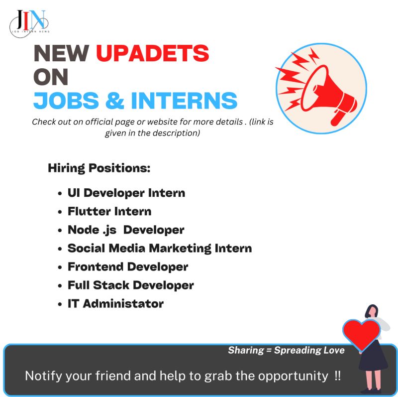 Job & Intern News on LinkedIn: #ui #flutter #nodejs #fullstack # ... Job & Intern News on LinkedIn: #ui #flutter #nodejs #fullstack # ...