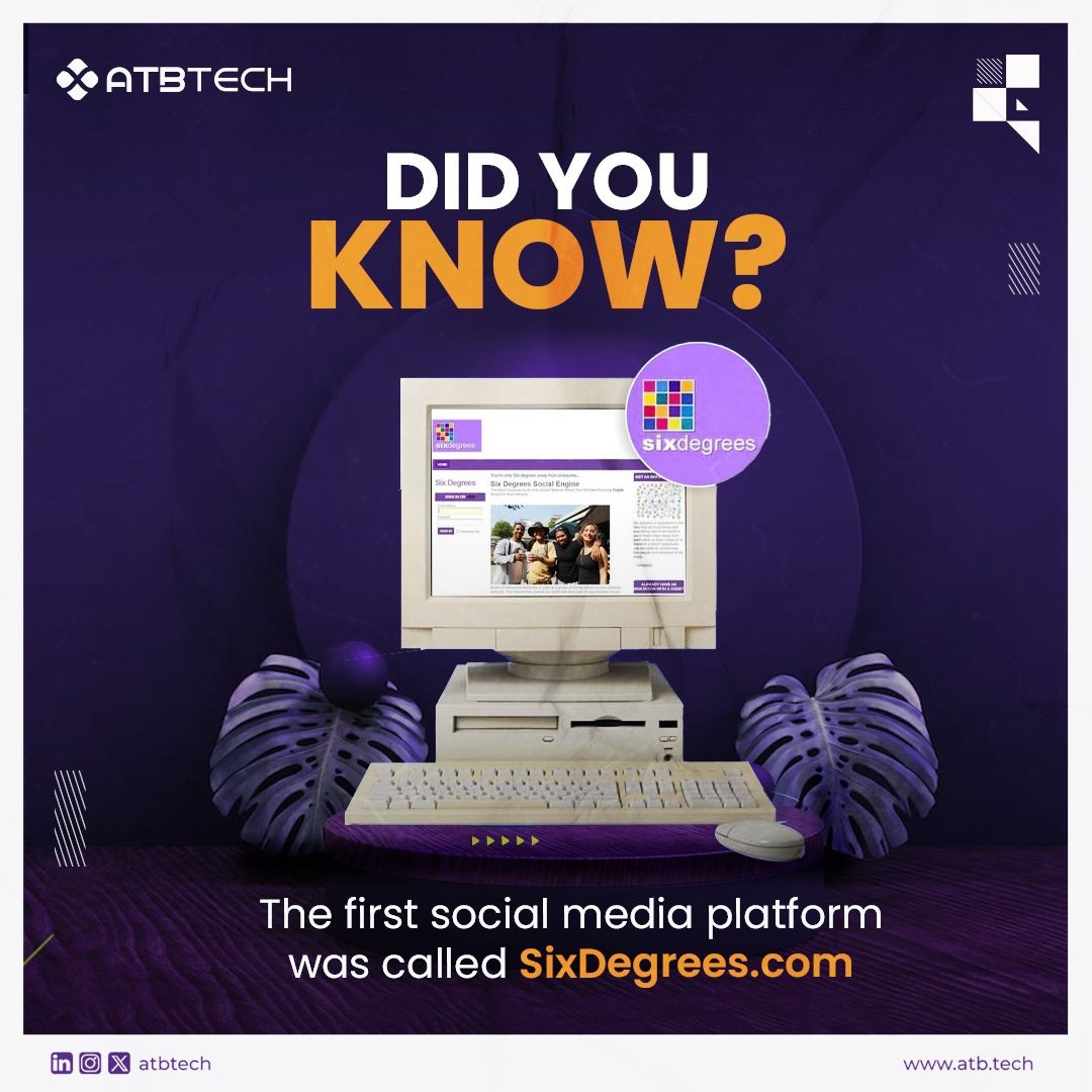 ATB Tech on LinkedIn: #techfunfact #techtrivia #atbtech #didyouknowfacts ATB Tech on LinkedIn: #techfunfact #techtrivia #atbtech #didyouknowfacts