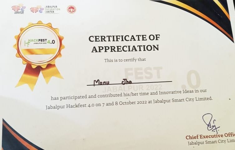 Manu Jha on LinkedIn: #jabalpurincubationcenter Manu Jha on LinkedIn: #jabalpurincubationcenter