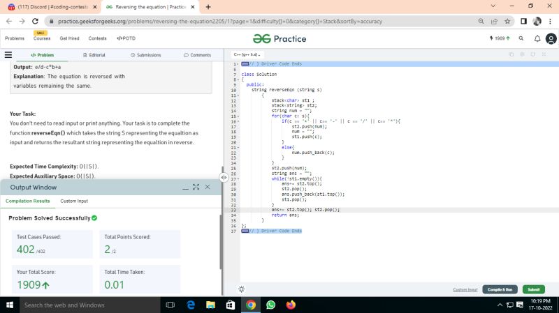 Rohit Sarkar on LinkedIn: #scaler30doc #scalerdiscord #30daysofcode Rohit Sarkar on LinkedIn: #scaler30doc #scalerdiscord #30daysofcode