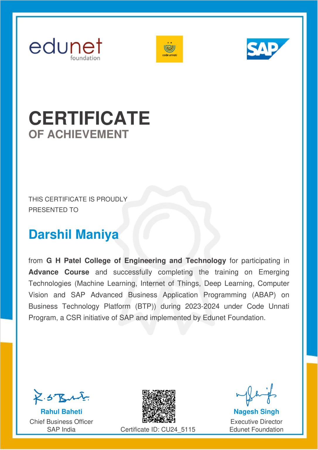Darshil Maniya on LinkedIn: #machinelearning #iot #sap # ... Darshil Maniya on LinkedIn: #machinelearning #iot #sap # ...