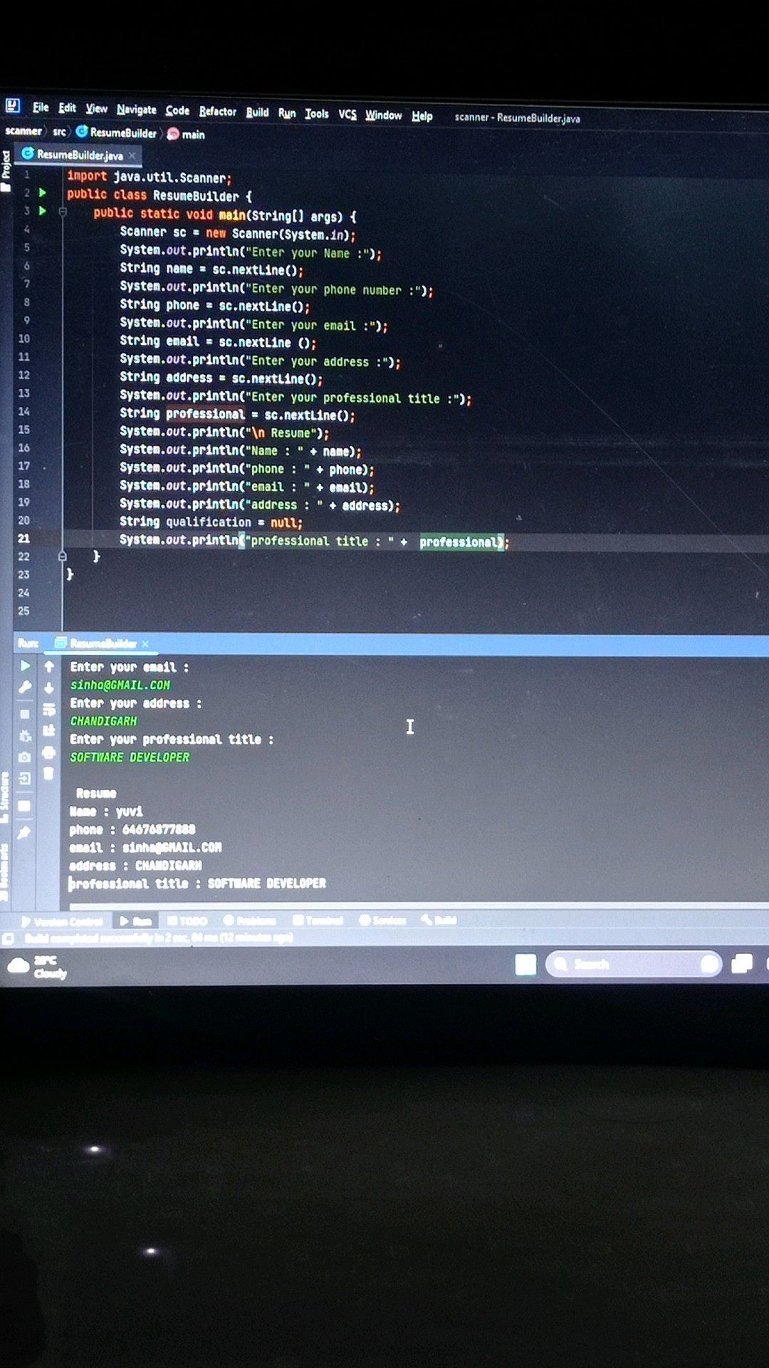 yuvraj sinha on LinkedIn: #onestepcloser #java #coding #programing # ... yuvraj sinha on LinkedIn: #onestepcloser #java #coding #programing # ...