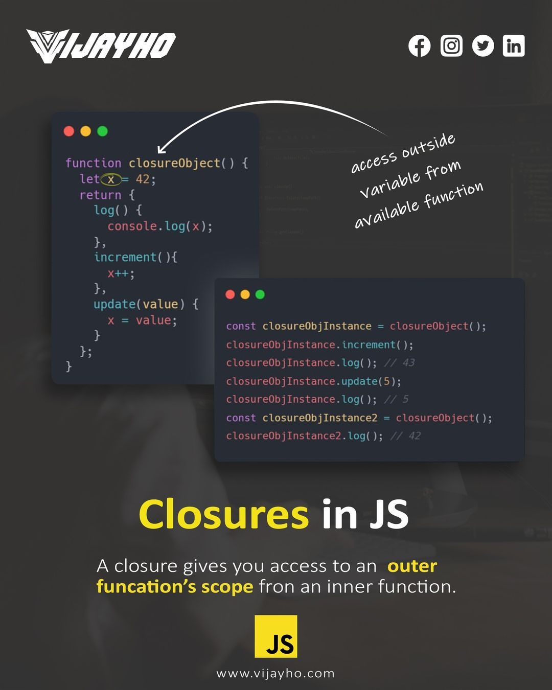 Vijayho™ on LinkedIn: #vijayho #javascript #javascriptdeveloper # ... Vijayho™ on LinkedIn: #vijayho #javascript #javascriptdeveloper # ...