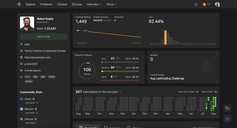 Nakul Gupta on LinkedIn: #coding #softwareengineering #leetcode # ... Nakul Gupta on LinkedIn: #coding #softwareengineering #leetcode # ...