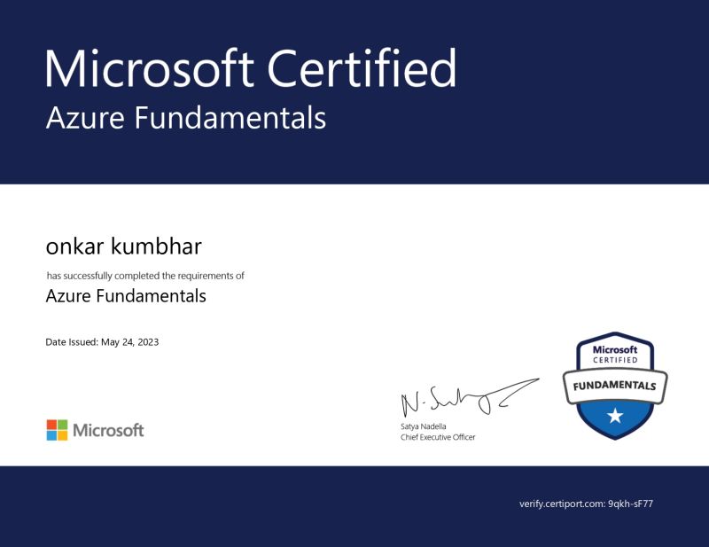 onkar Kumbhar on LinkedIn: #microsoft onkar Kumbhar on LinkedIn: #microsoft