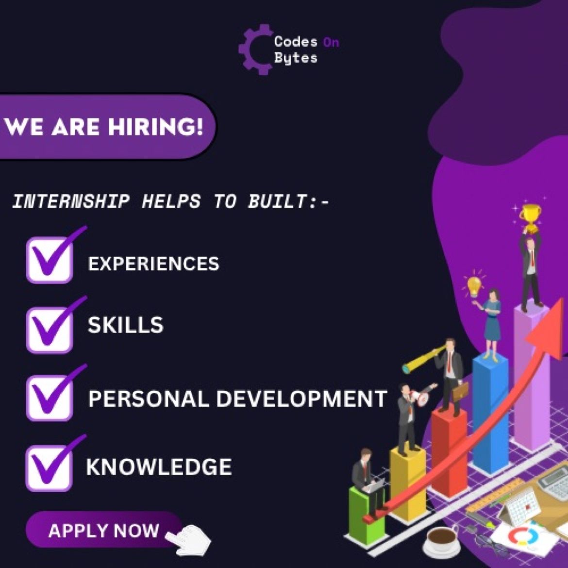 CodesOnBytes on LinkedIn: #skill #internship #codesonbytes # ... CodesOnBytes on LinkedIn: #skill #internship #codesonbytes # ...