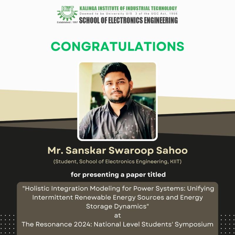 Sanskar Swaroop Sahoo on LinkedIn: Thanks a lot KIIT - Kalinga ... Sanskar Swaroop Sahoo on LinkedIn: Thanks a lot KIIT - Kalinga ...