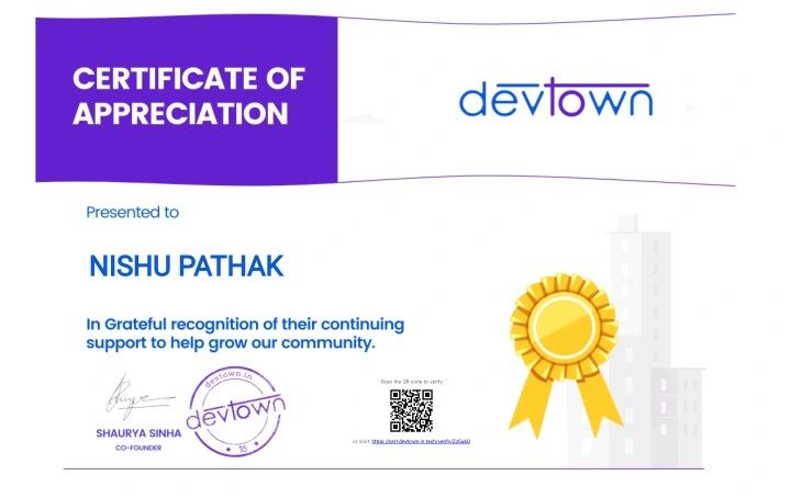 Nishu Pathak on LinkedIn: Hey connections! I am glad to share my ... Nishu Pathak on LinkedIn: Hey connections! I am glad to share my ...