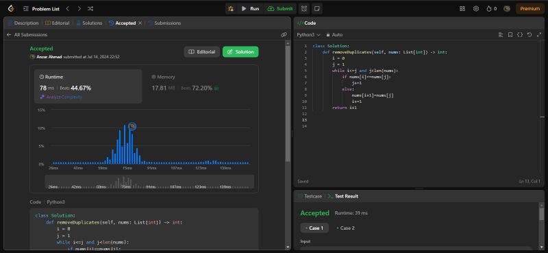 Anzar Ahmad on LinkedIn: #50daysofleetcode #leetcode #codingchallenge # ... Anzar Ahmad on LinkedIn: #50daysofleetcode #leetcode #codingchallenge # ...