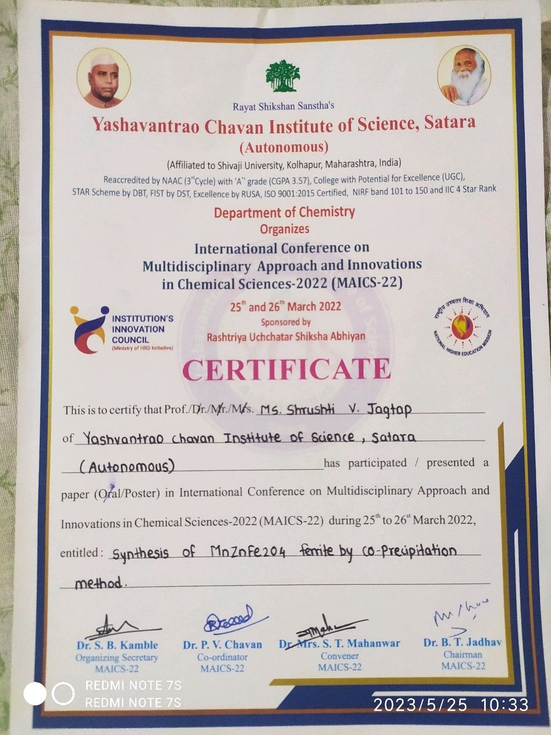 Srushti Jagtap on LinkedIn: #science #experience Srushti Jagtap on LinkedIn: #science #experience