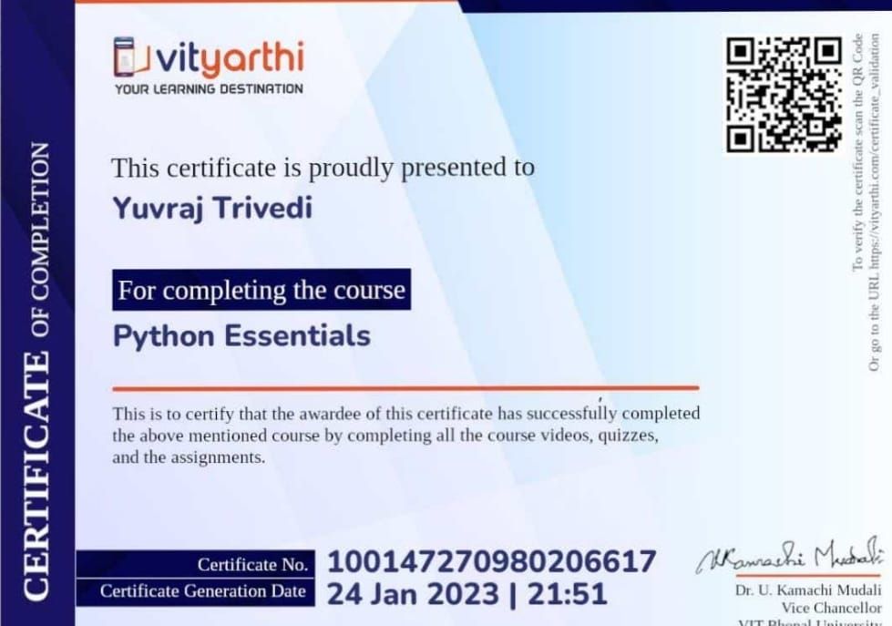 YUVRAJ Trivedi on LinkedIn: #python #learning #coding #programming # ... YUVRAJ Trivedi on LinkedIn: #python #learning #coding #programming # ...