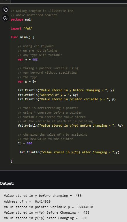 Michael Kithinji on LinkedIn: Working with pointers in Golang with ... Michael Kithinji on LinkedIn: Working with pointers in Golang with ...