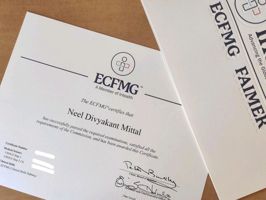 Neel Mittal on LinkedIn: #usmle #img #ecfmg Neel Mittal on LinkedIn: #usmle #img #ecfmg