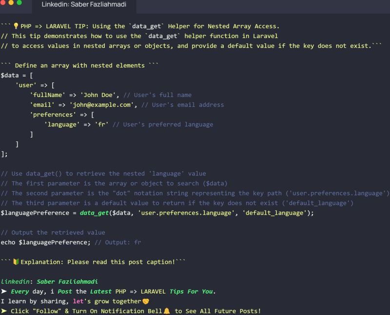 Saber Fazliahmadi on LinkedIn: #php #laravel #php #laravel #symfony # ... Saber Fazliahmadi on LinkedIn: #php #laravel #php #laravel #symfony # ...