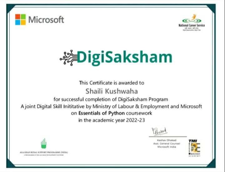 Shaili Kushwaha on LinkedIn: #microsoft #programming #python # ... Shaili Kushwaha on LinkedIn: #microsoft #programming #python # ...