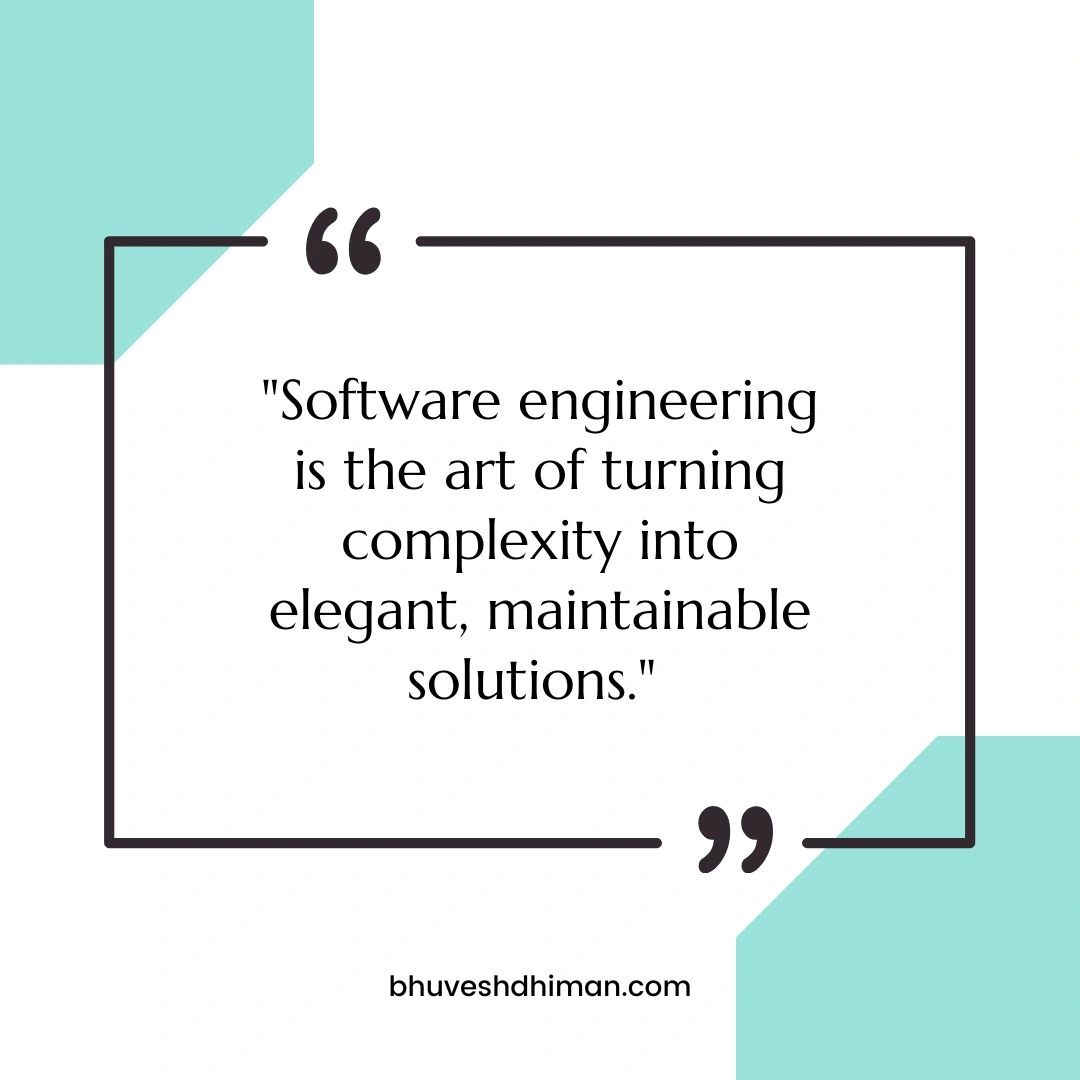 Bhuvesh Dhiman on LinkedIn: #softwareengineering #tech #coding Bhuvesh Dhiman on LinkedIn: #softwareengineering #tech #coding
