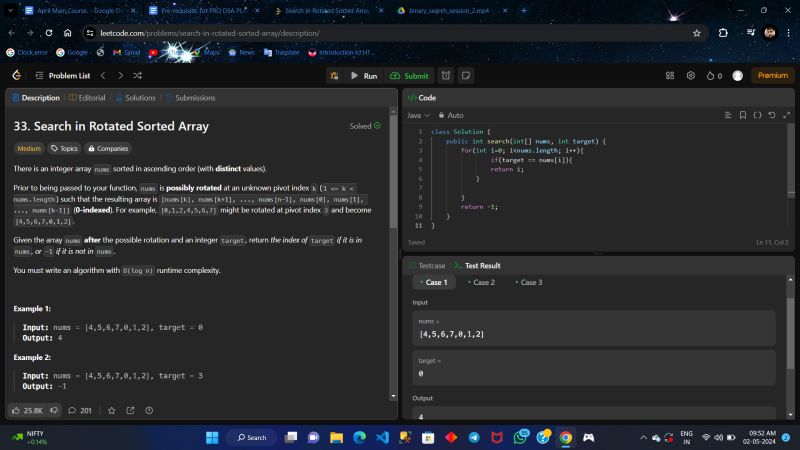 Rishabh Dixit on LinkedIn: ๐ฟ ๐ Just solved LeetCode problem #33 ... Rishabh Dixit on LinkedIn: ๐ฟ ๐ Just solved LeetCode problem #33 ...