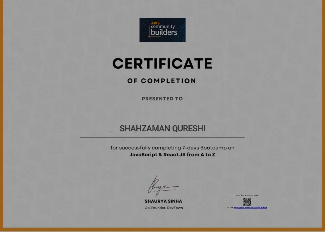 Shahzaman Qureshi on LinkedIn: #reactjs #javascript #webdevelopment # ... Shahzaman Qureshi on LinkedIn: #reactjs #javascript #webdevelopment # ...