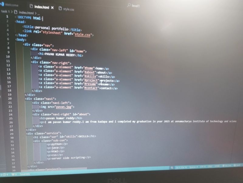 pottipati pavan kumar reddy on LinkedIn: #codsoft #internship pottipati pavan kumar reddy on LinkedIn: #codsoft #internship
