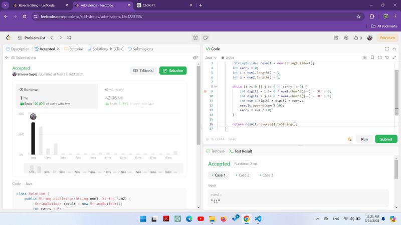Shivam Gupta on LinkedIn: #100daysofcode #java #leetcode # ... Shivam Gupta on LinkedIn: #100daysofcode #java #leetcode # ...