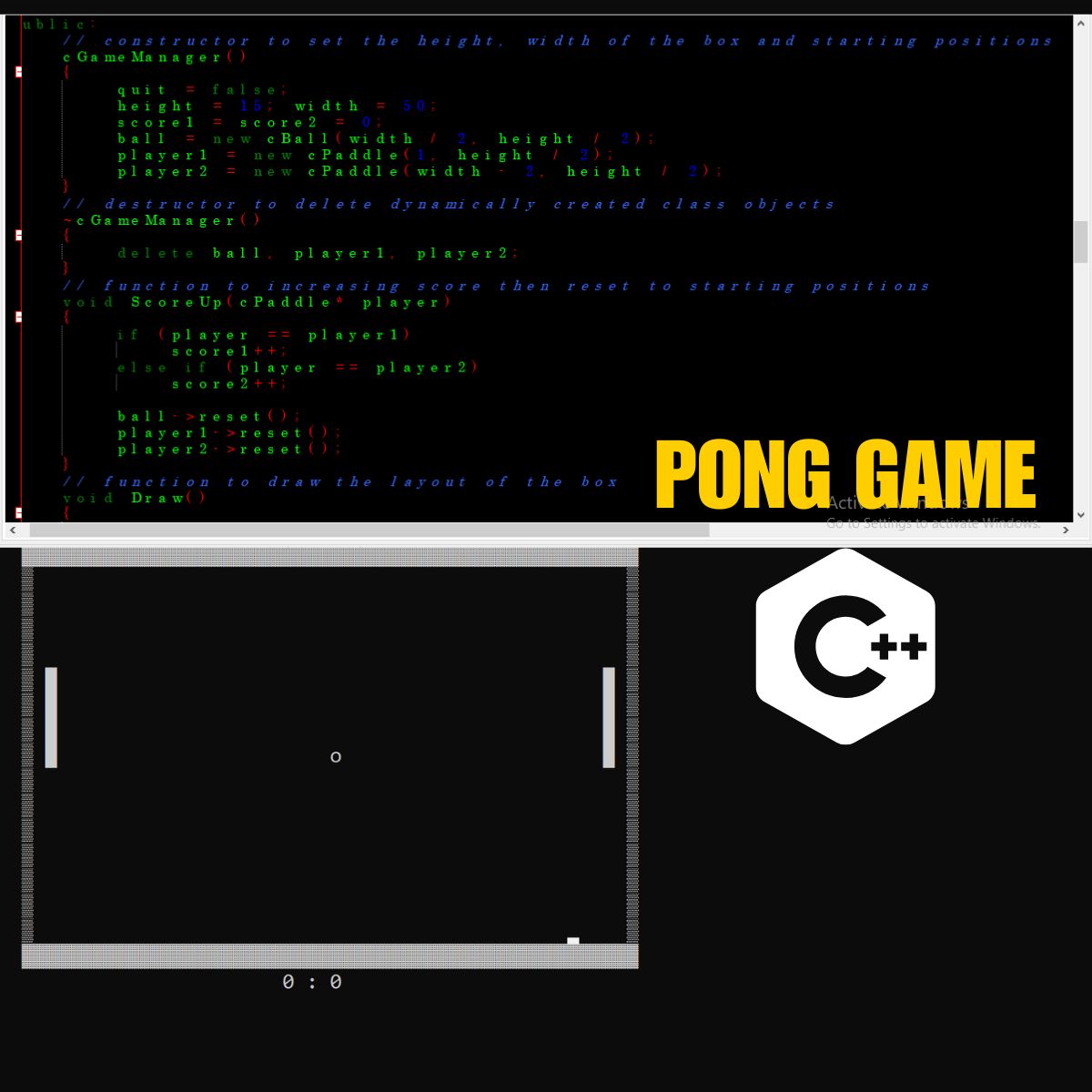 Inza Sajid on LinkedIn: #ponggame #cplusplus #gaming #gamedevelopment # ... Inza Sajid on LinkedIn: #ponggame #cplusplus #gaming #gamedevelopment # ...
