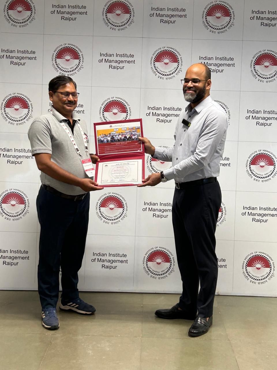 Nand Kumar Sahu on LinkedIn: Receiving Certificate from Dean ,IIM Raipur Nand Kumar Sahu on LinkedIn: Receiving Certificate from Dean ,IIM Raipur