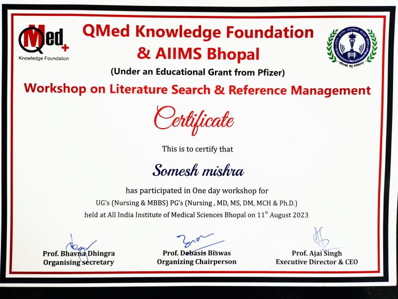Somesh Mishra on LinkedIn: #literaturesearch #referencemanagement # ... Somesh Mishra on LinkedIn: #literaturesearch #referencemanagement # ...
