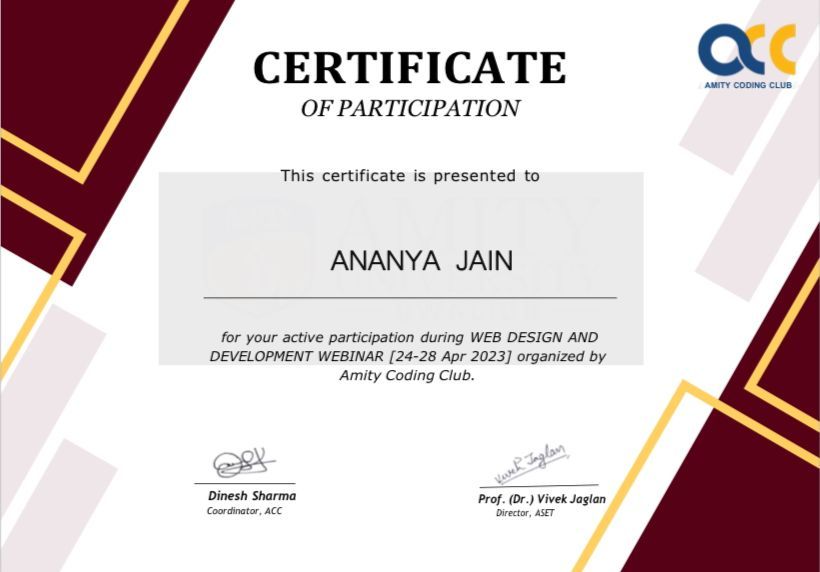 Ananya Jain on LinkedIn: #webdevelopment #skillbuilding #workshop Ananya Jain on LinkedIn: #webdevelopment #skillbuilding #workshop