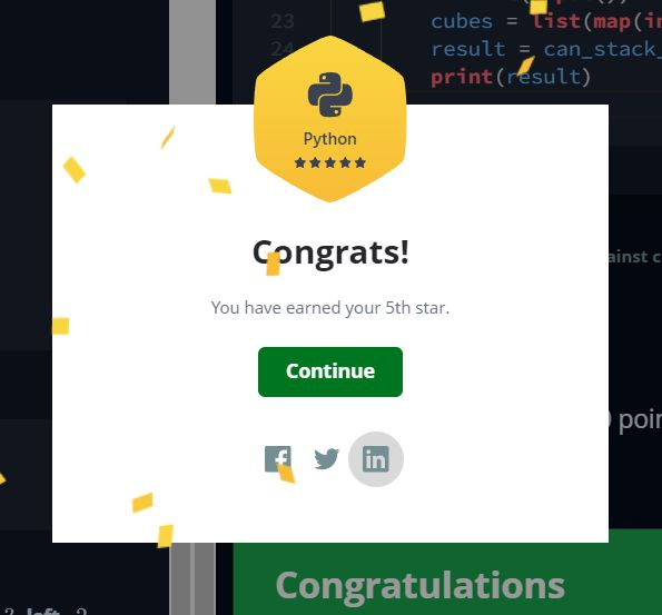 Rajdeep Saha on LinkedIn: #python #codingjourney #achievementunlocked Rajdeep Saha on LinkedIn: #python #codingjourney #achievementunlocked