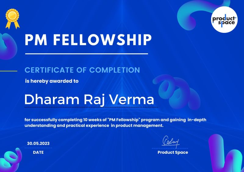 Dharam Raj Verma on LinkedIn: #productspace #mentorship #skillbuilding ... Dharam Raj Verma on LinkedIn: #productspace #mentorship #skillbuilding ...