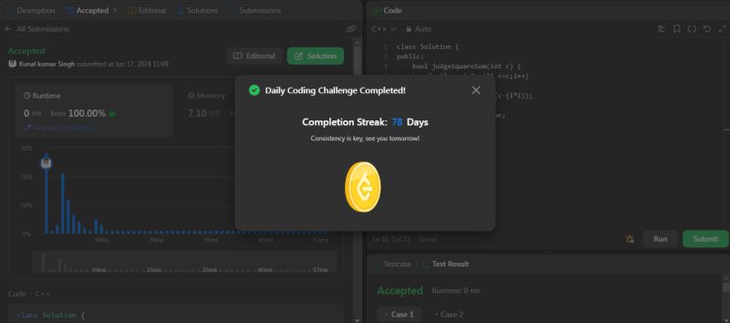 Kunal Kumar Singh on LinkedIn: #100daysofcode #dailychallenge #leetcode ... Kunal Kumar Singh on LinkedIn: #100daysofcode #dailychallenge #leetcode ...