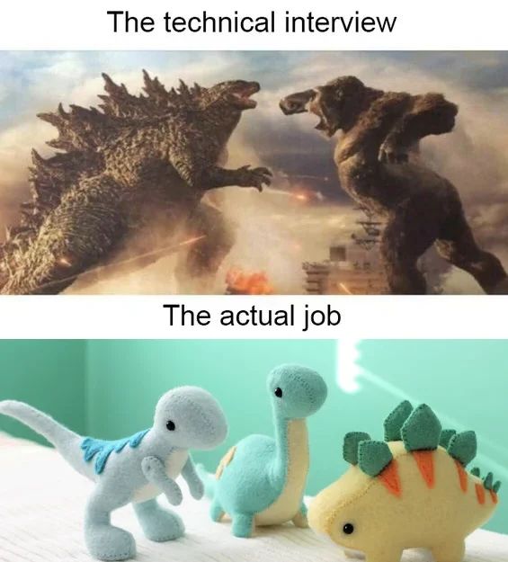 Mohamed IDBRAHIM on LinkedIn: The tech interview VS The actual job Mohamed IDBRAHIM on LinkedIn: The tech interview VS The actual job
